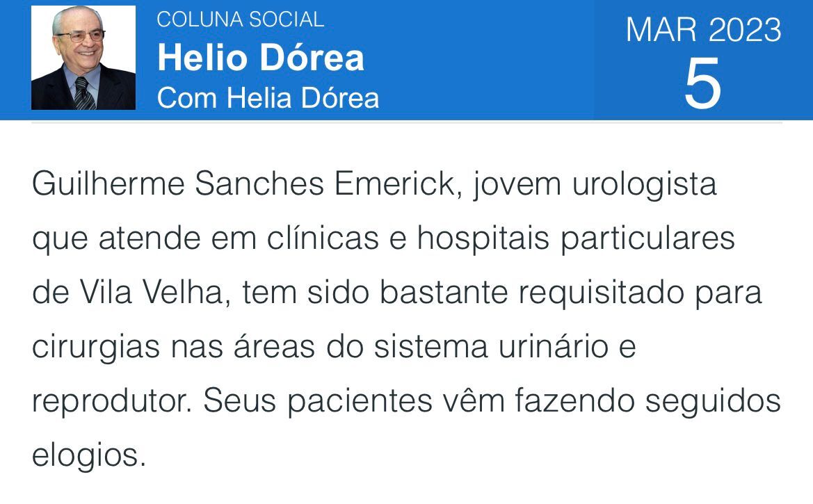 Dr. Guilherme Emerick – Urologista Cirurgião, Especialista em Cirurgia ...